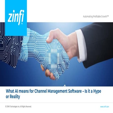 What AI means for Channel Management Software – Is it a Hype or Reality ...