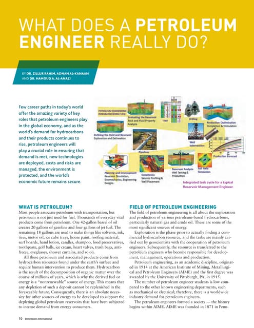 The petroleum cycle | PDF