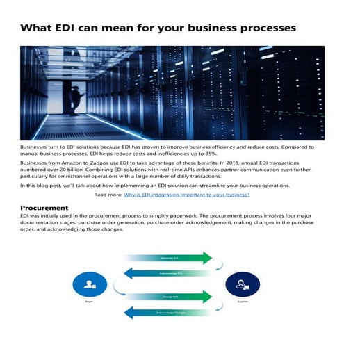 DDT in Shipping in Business to Business platform | PDF