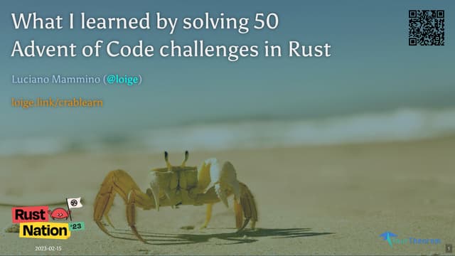 What I Learned By Solving 50 Advent Of Code Challenges In Rust