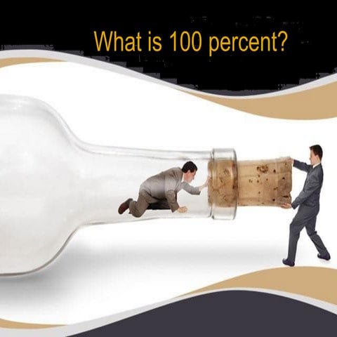 What Is 100 Percent | PPT