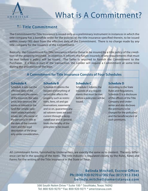 Title Process Sheet | PDF