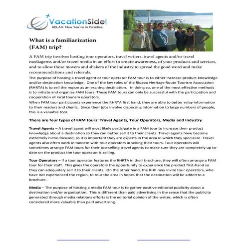 What is-a-fam-tour | PDF