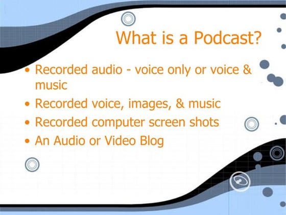 Ppt podcast | PPT