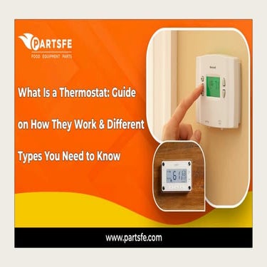 Understanding Thermostats and How They Work with the Types You Should Know | PPT