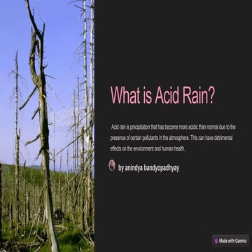 acid rain | PPT