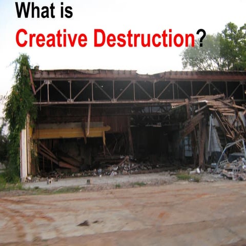 What Is Creative Destruction? | PDF