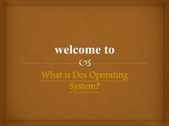 Disk operating system | DOCX | Operating Systems | Computer Software and Applications