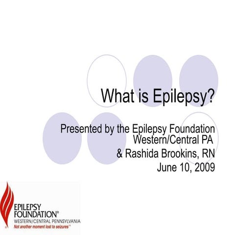 Epilepsy Presentation | PPTX
