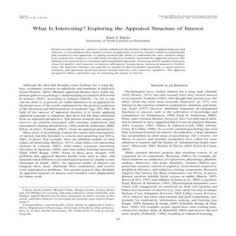 What Is Intersting | PDF