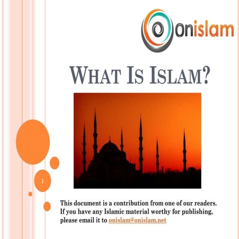 What is Islam? | PDF