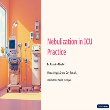 Nebulization | PPTX
