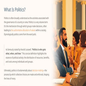 Heywood politics ch1 | PDF