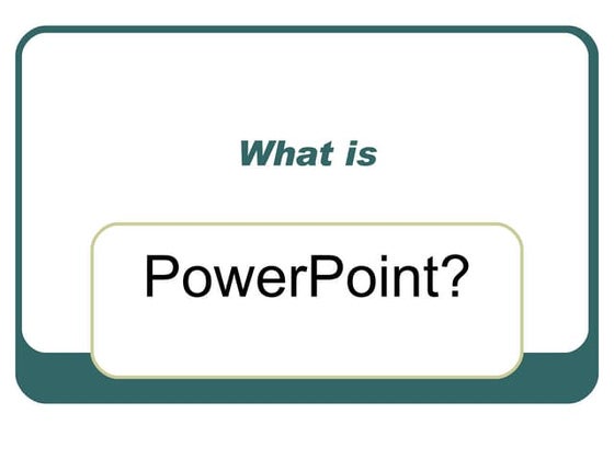 Power point | PPT