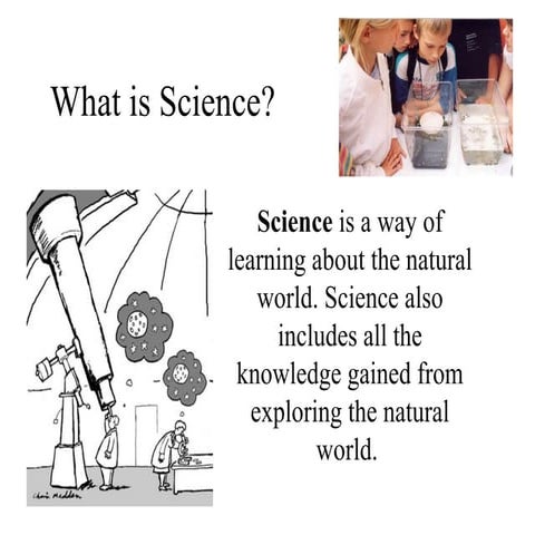 What Is Science Chapter Notes | PPT