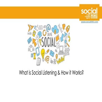What is-social-listening-socialtitli | PDF