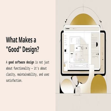 What-Makes-a-Good-Design-software conceptual design | PPTX