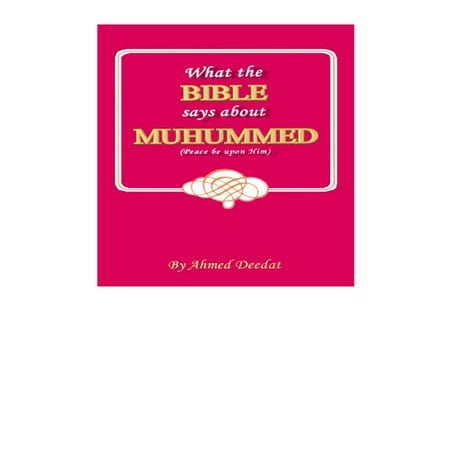 What%20the bible says about mohammed | PDF