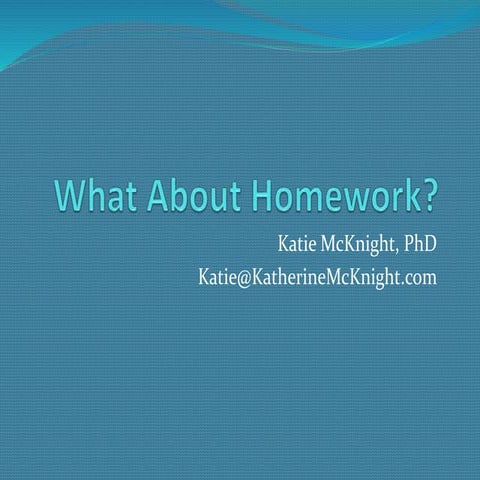 What about homework | PPTX | Homework and Study | Education