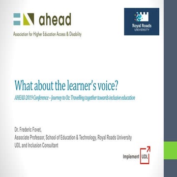 Student Speak | PPTX