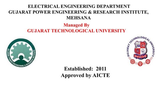 Introduction to Electrical Engineering branch of Engineering | PPT