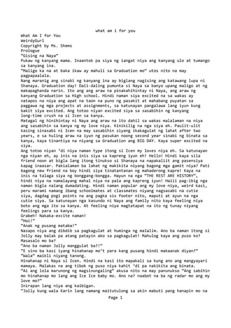 Ang magkaibigan | DOCX