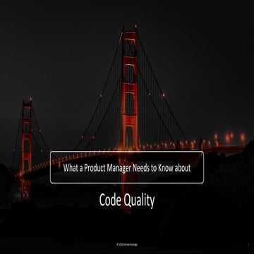 Michael Rutledge. What a product manager needs to needs to know about ...