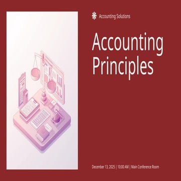 What are Accounting Concepts and it's principal | PPTX