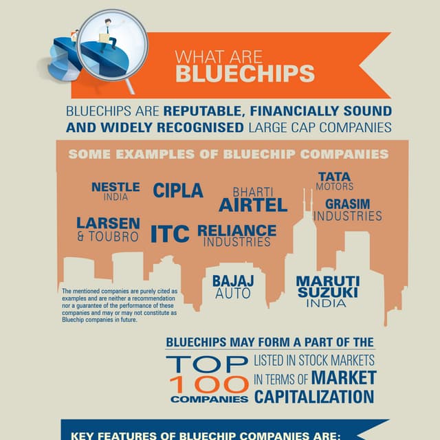 What Are Bluechips Infographic | PDF