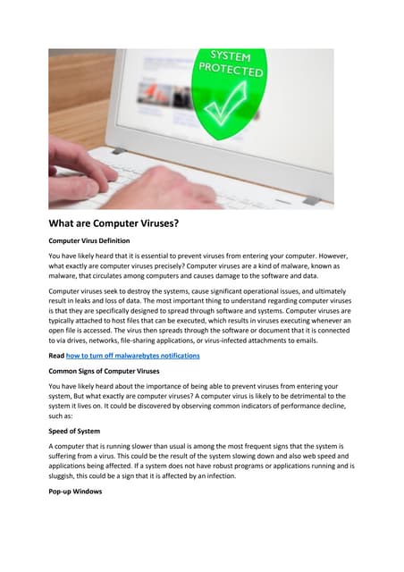 Ppt on different types of computer viruses | PPT