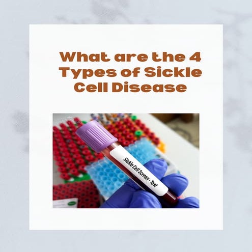 What are 4 types of sickle cell disease .pdf