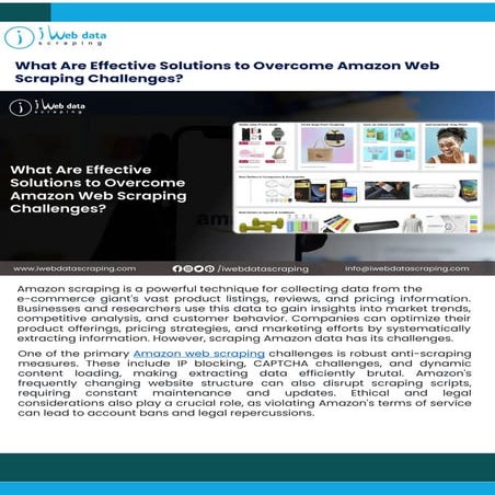 What Are Effective Solutions to Overcome Amazon Web Scraping Challenges.pdf