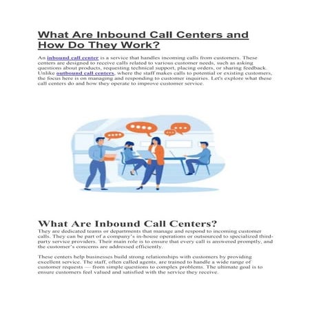 What Is a Call Center.docx