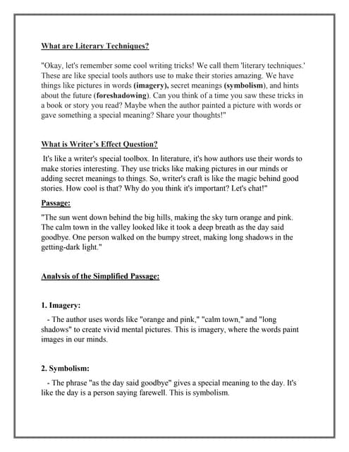 Analyzing The Setting And Atmosphere In A Creative Non.Docx Week | PDF ...