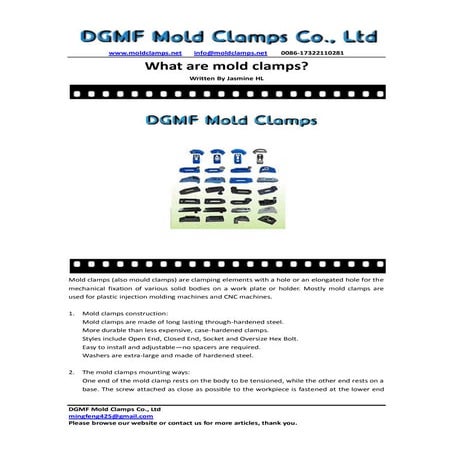 clamping mechanisms | PDF