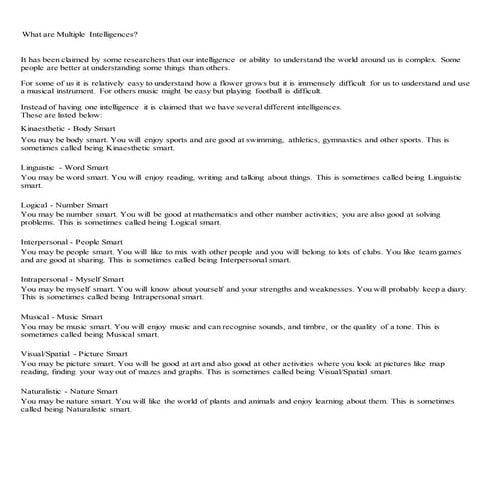 Multiple Intelligence Survey Form.pdf... | PDF