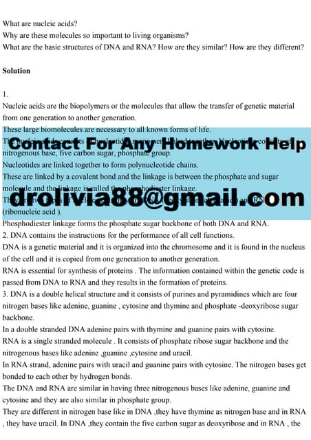 Daily Lesson Plan in Science 10 (Nucleic Acid) | PDF