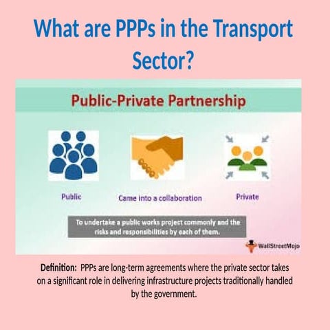 What are PPPs in the Transport Sector.pptx