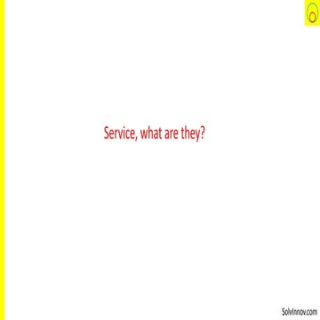What are services? | PPTX
