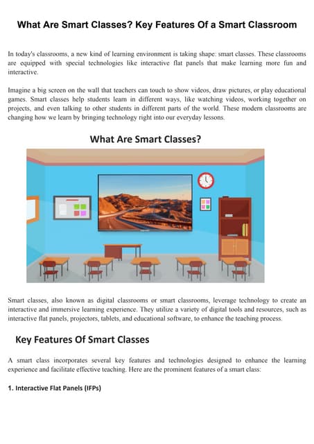 Digital Board for Teaching | PPT