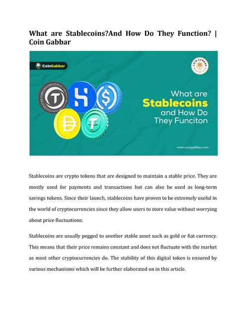 Stablecoin in DeFi Explained Pros and Cons 2025.pdf