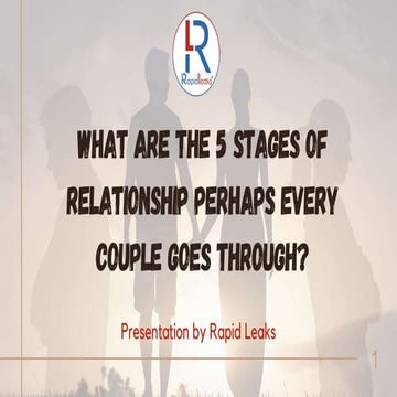 What Are The 5 Stages Of Relationship Perhaps Every Couple Goes Through | PPT