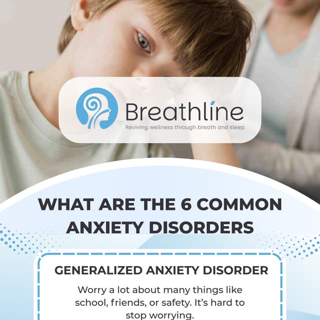 what are the 6 common anxiety disorders? | PDF