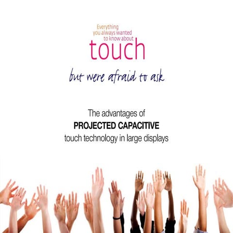 What are the advantages of procap multitouch for large format displays ...