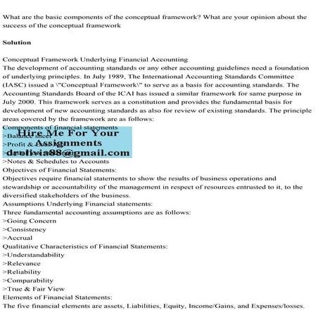 What are the basic components of the conceptual framework What are .pdf