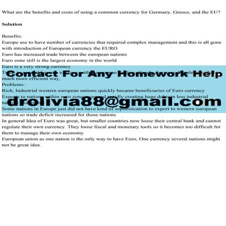 What are the benefits and costs of using a common currency for Germa.pdf