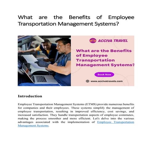 What are the Benefits of Employee Transportation Management Systems.pdf ...