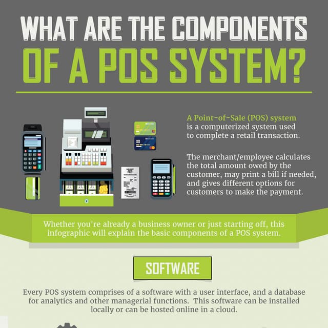 What are the components of a POS system? | PDF