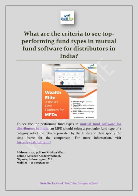 In mutual fund software for distributors, what is a SIP and Lumpsum ...