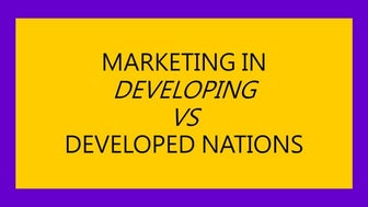 Developing vs developed markets | PPT